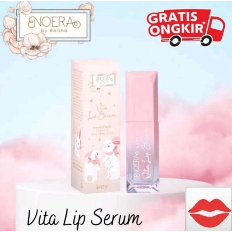Jual SALE !! NOERA VITA LIP SERUM WATERMELON MOISTURIZING LIP BALM ...