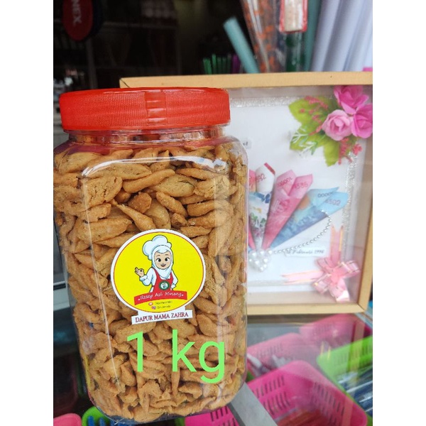 Jual Kue Bawang Gunting/kue zaman dulu/cemilan yang bikin nagih/gurih ...
