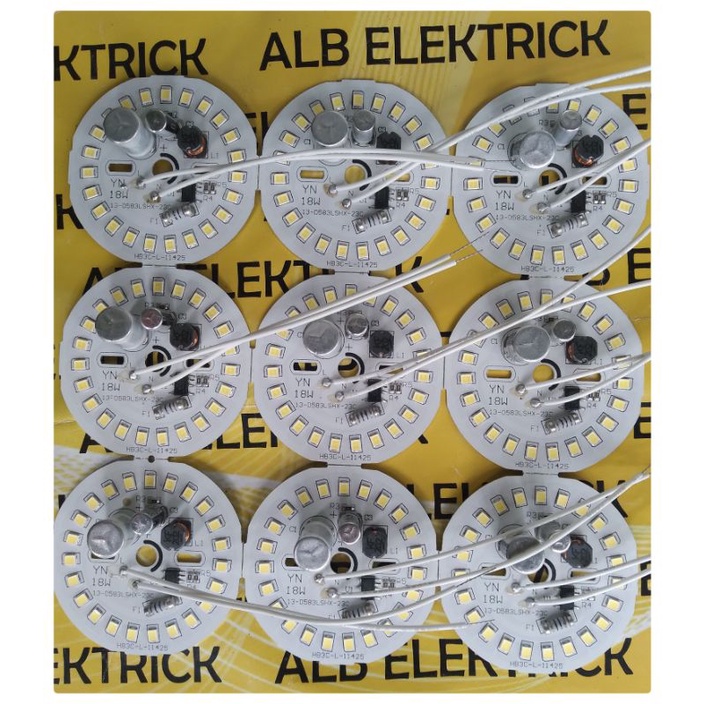 Jual Pcb Led Ac 18w Bm hitam | Shopee Indonesia
