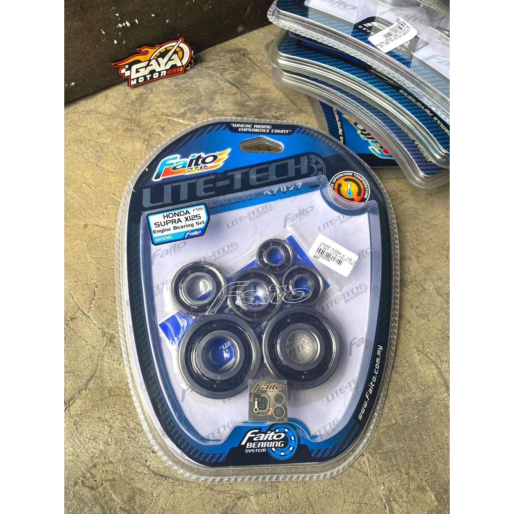 Jual Laher Mesin Set Racing FAITO LITE-TECH Supra X | Shopee Indonesia