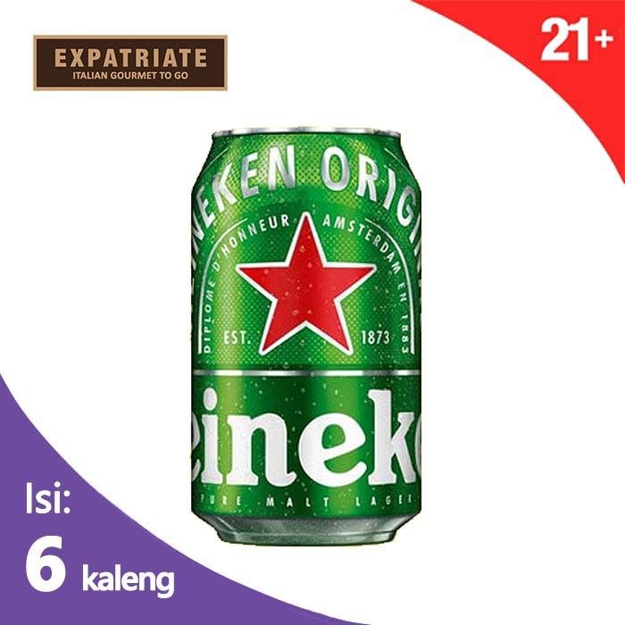 Jual Beer Heineken Lager Can 320ml (6pcs) | Shopee Indonesia