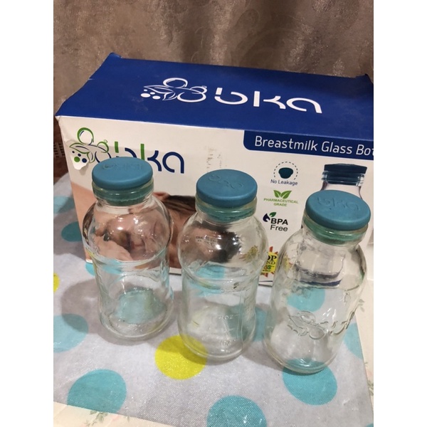 Jual botol kaca untuk ASI 100ml merk BKA dan 150ml merk BABY PAX | Shopee Indonesia