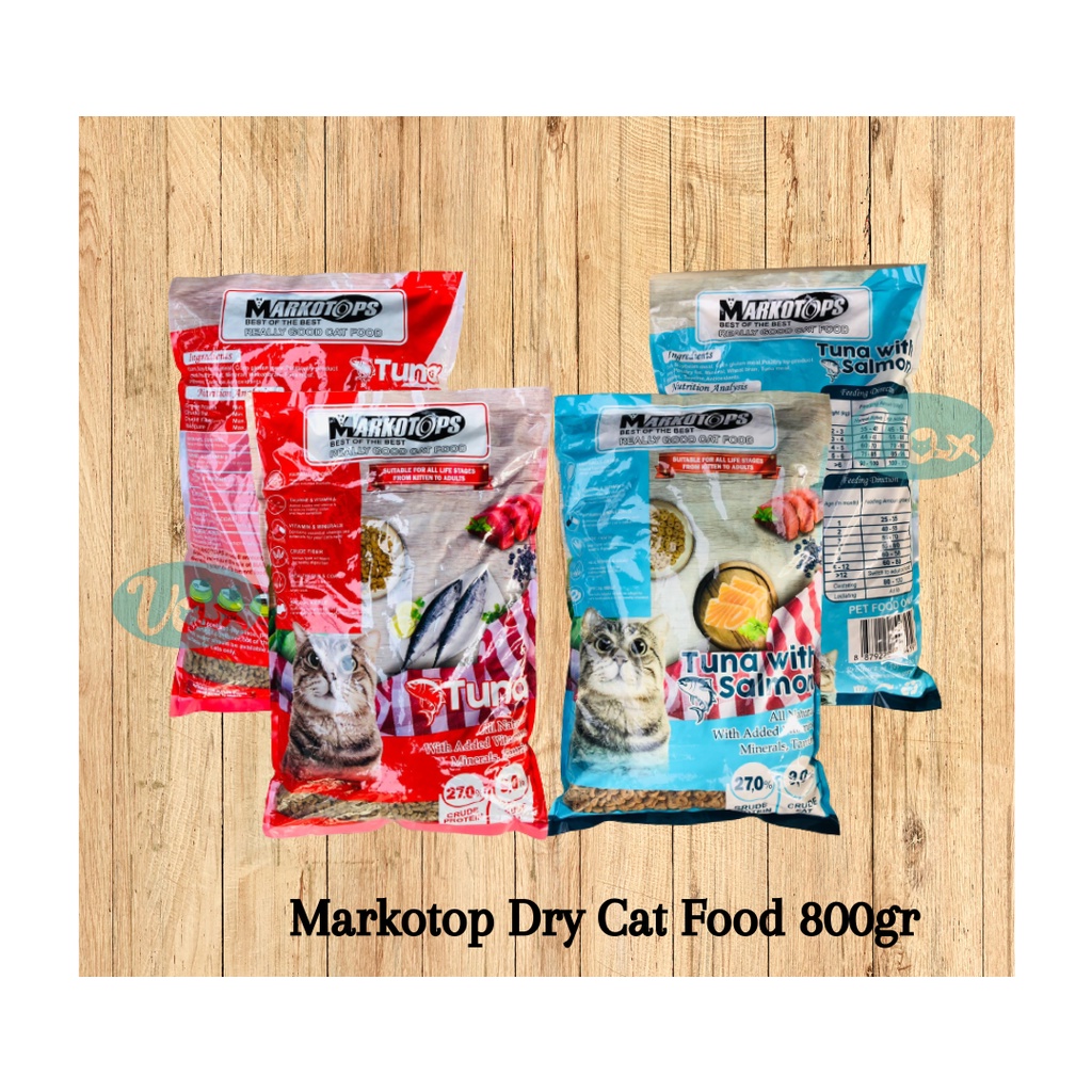 Jual Makanan Kucing Markotop Dry Cat 800gr - Makanan Kering Kucing ...