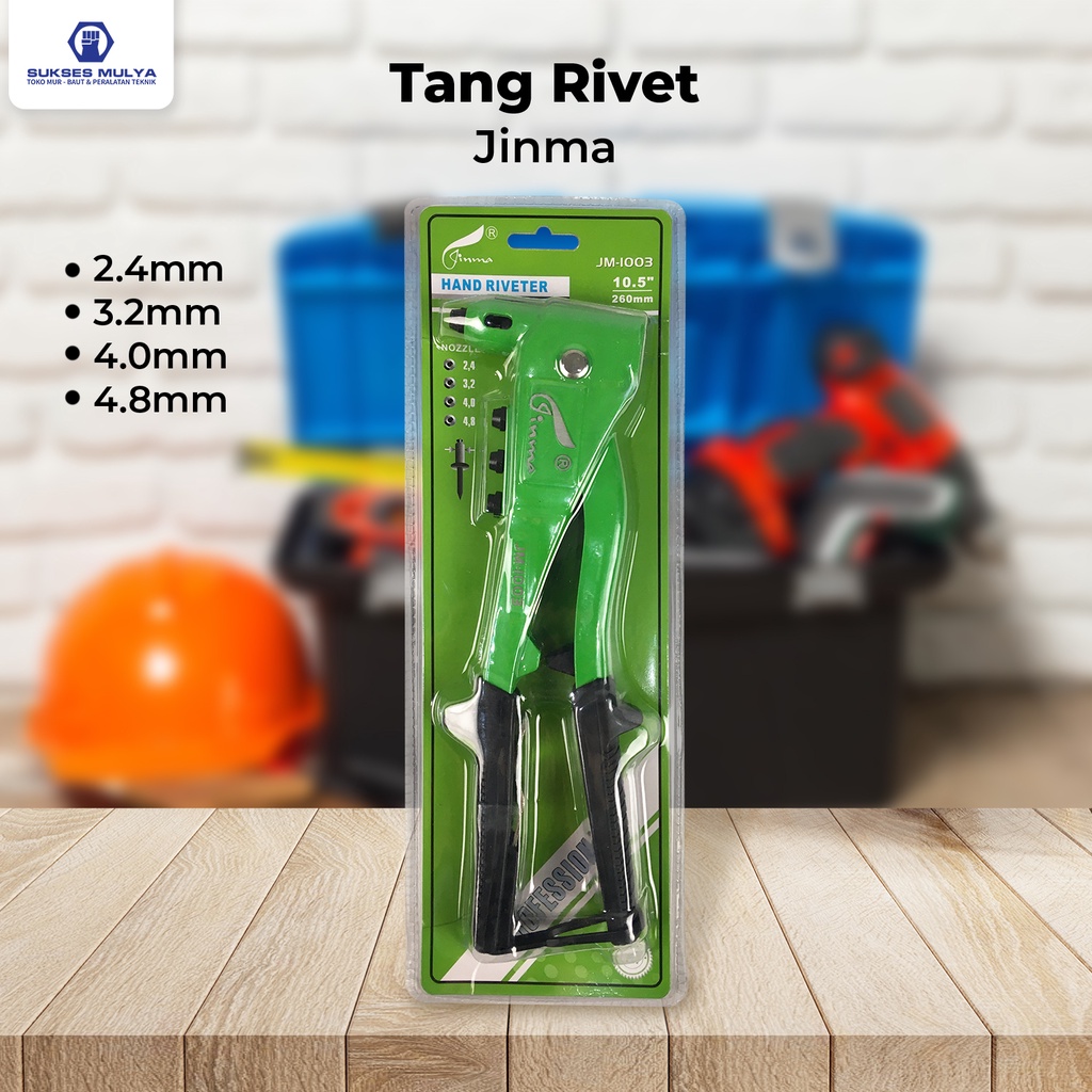 Jual JINMA JM-1003 Tang Rivet 10.5" Hand Riveter 4 Ukuran By RAIGOR | Shopee Indonesia