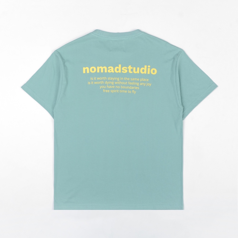 Jual Nomadstudio Basic Relaxed Fit Jade Green | Relaxed Fit T-shirt | Shopee Indonesia