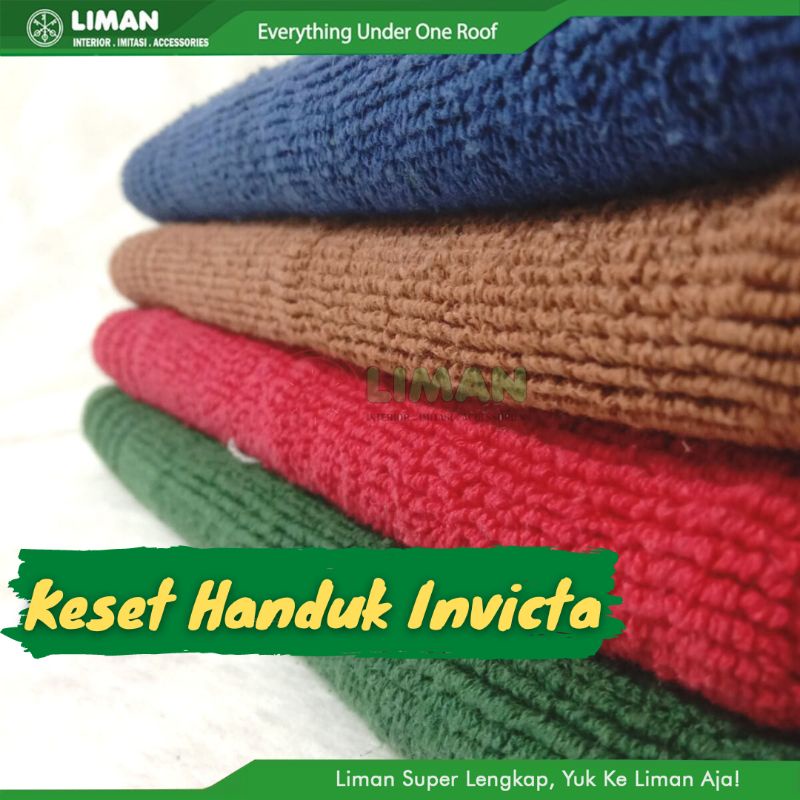 Jual Keset Handuk Invicta Magnolia Kecil 35x65 cm dan 42x67cm Keset ...