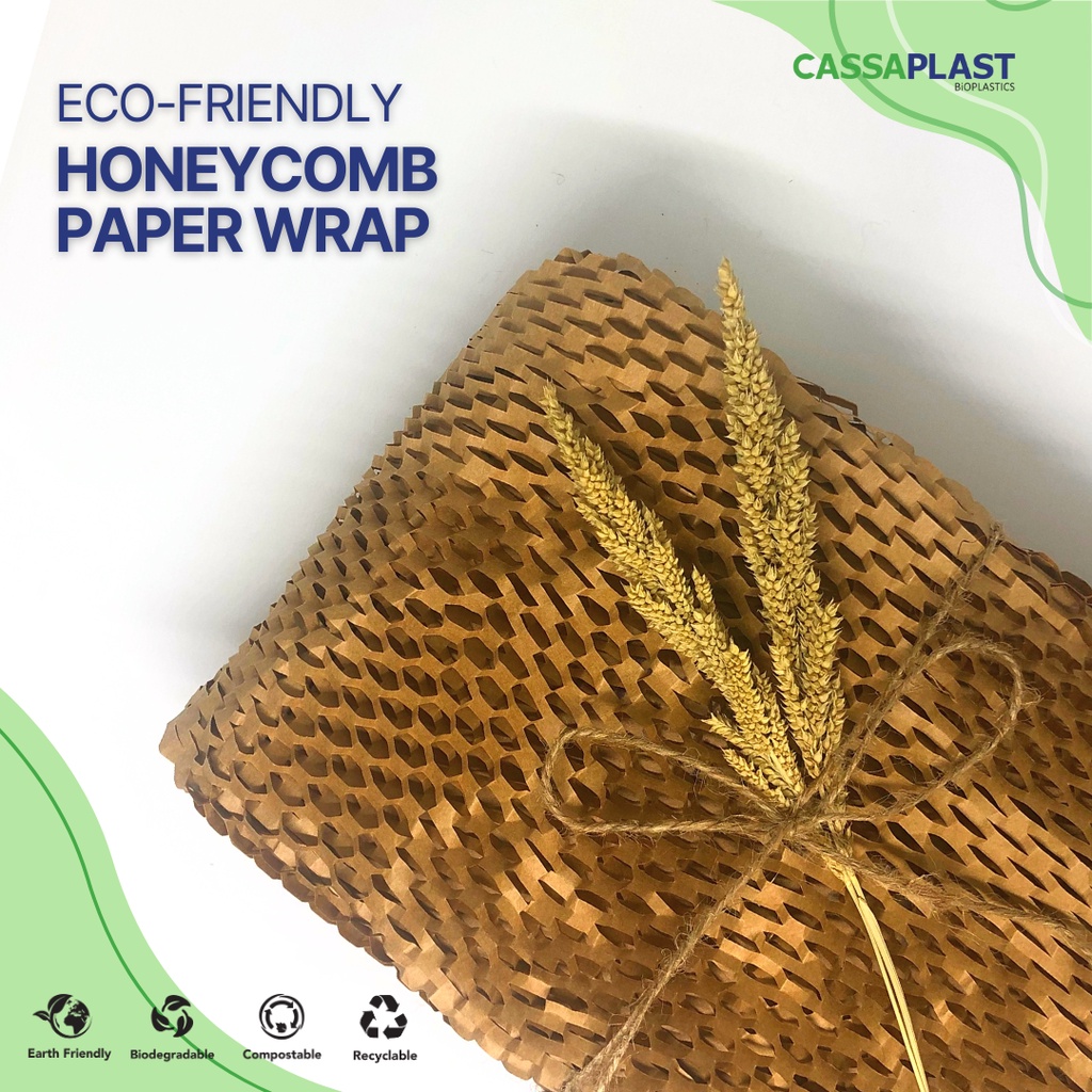 Jual Eco Friendly HoneyComb Paper Wrap Bubble Wrap Ramah Lingkungan | Shopee Indonesia