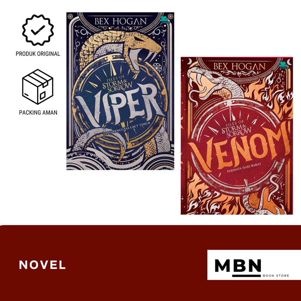 Jual Novel BEX HOGAN ISLES OF STORM AND SORROW: (VIPER &VENOM) ori ...