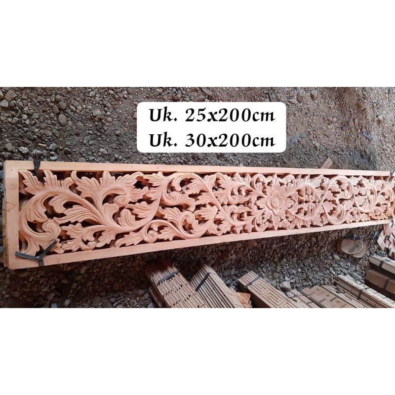 Jual TEBENG 25x2meter & 30x2meter | Ornamen ukir jepara | dekorasi ...