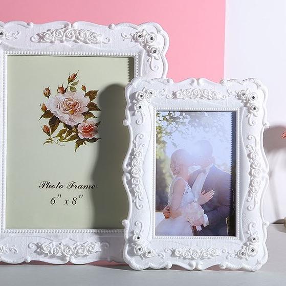 Jual Ready Banyak Ava Po Frame / Bingkai Foto Frame Meja Putih Estetik ...