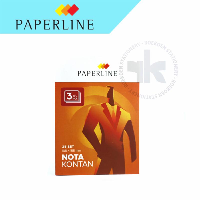 Jual Paperline Nota Kecil - K3 NCR 3Ply 55gsm 108x155mm (25 set ...