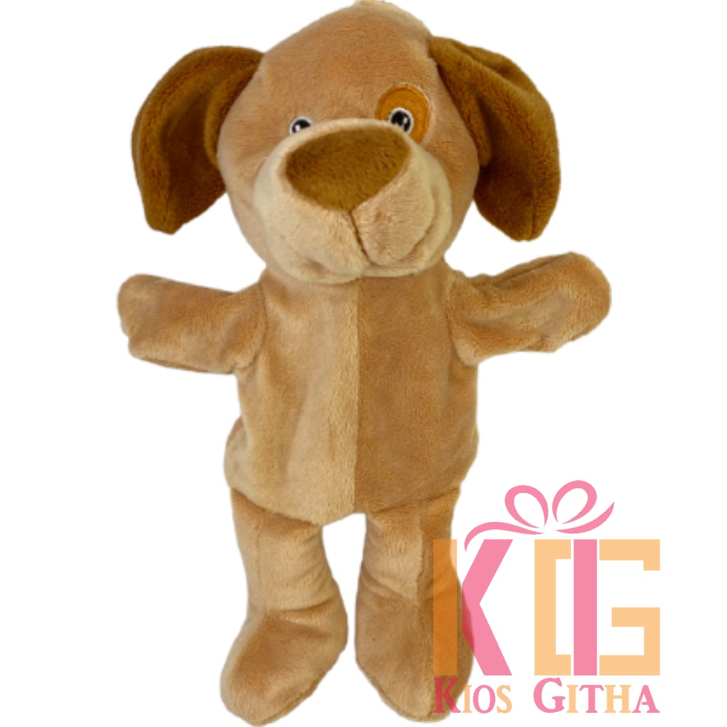 Jual Boneka Tangan Binatang Hand Puppet Bisa Custom sablon Nama Animal ...