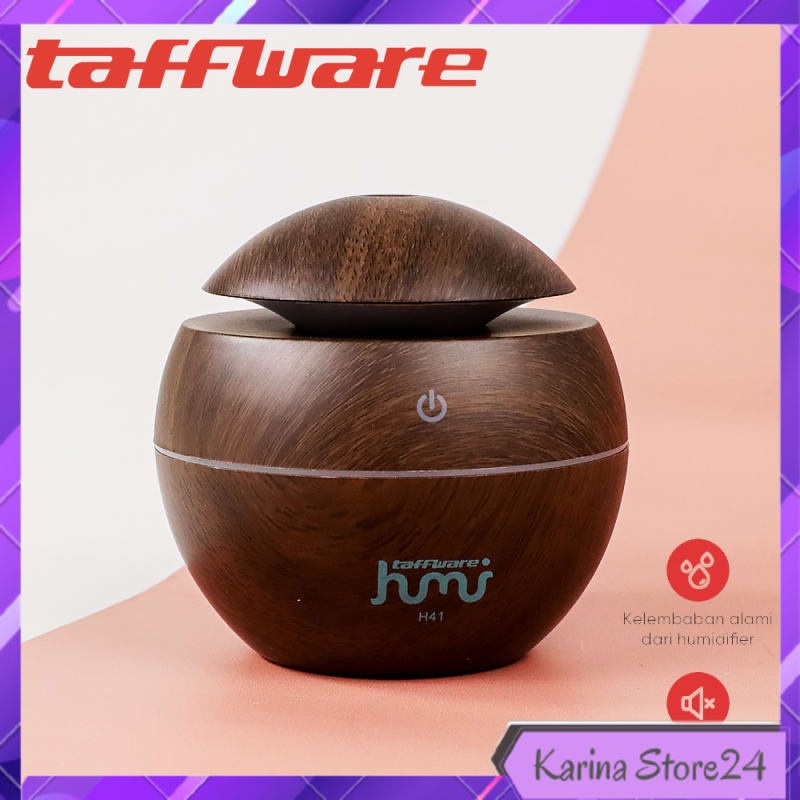 Jual AIR HUMIDIFIER AROMATHERAPY OIL DIFFUSER 130ML WOOD DESIGN - HUMI ...
