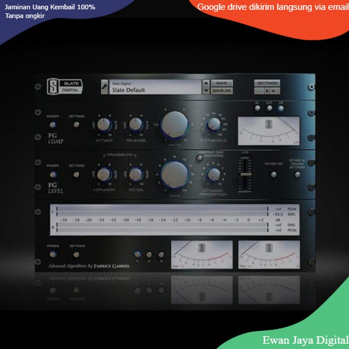Jual slate digital fg x mastering processor vst plugin | Shopee Indonesia