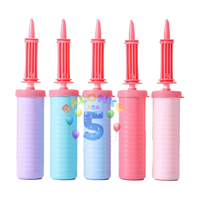 Jual Pompa Balon tangan, pompa balon macaron, hand pump, pompa balon ...