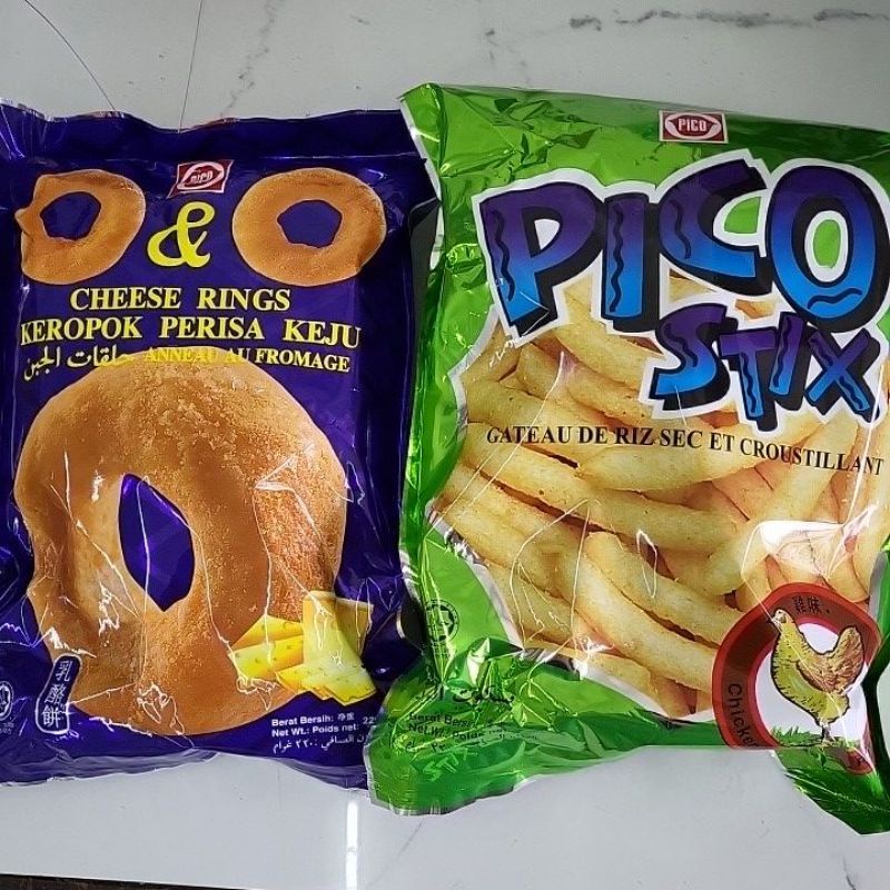 Jual PICO STIX CHEESE RING STIK RASA AYAM CHICKEN FLAVOUR malaysia ...