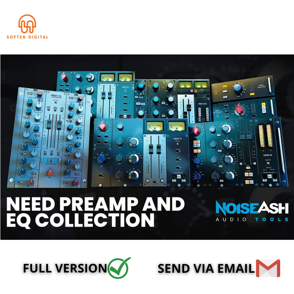 Jual NoiseAsh Need-EQ Collection v1 VST Plugin The British-style ...
