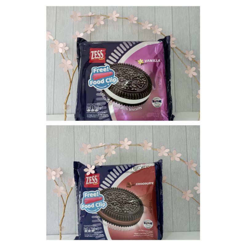 Jual Zess OREO Biskuit Sandwich Coklat / vanilla | Shopee Indonesia