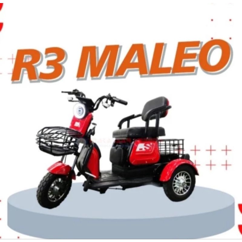 Jual Sepeda Motor Roda 3 UWINFLY R3 MALEO 1.500 Watt | Shopee Indonesia