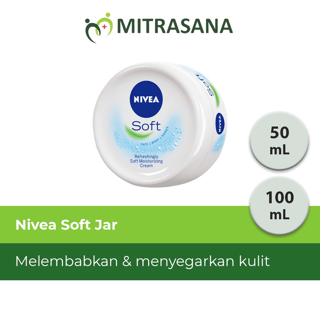 Jual NIVEA Soft Jar (50 ml) | Shopee Indonesia