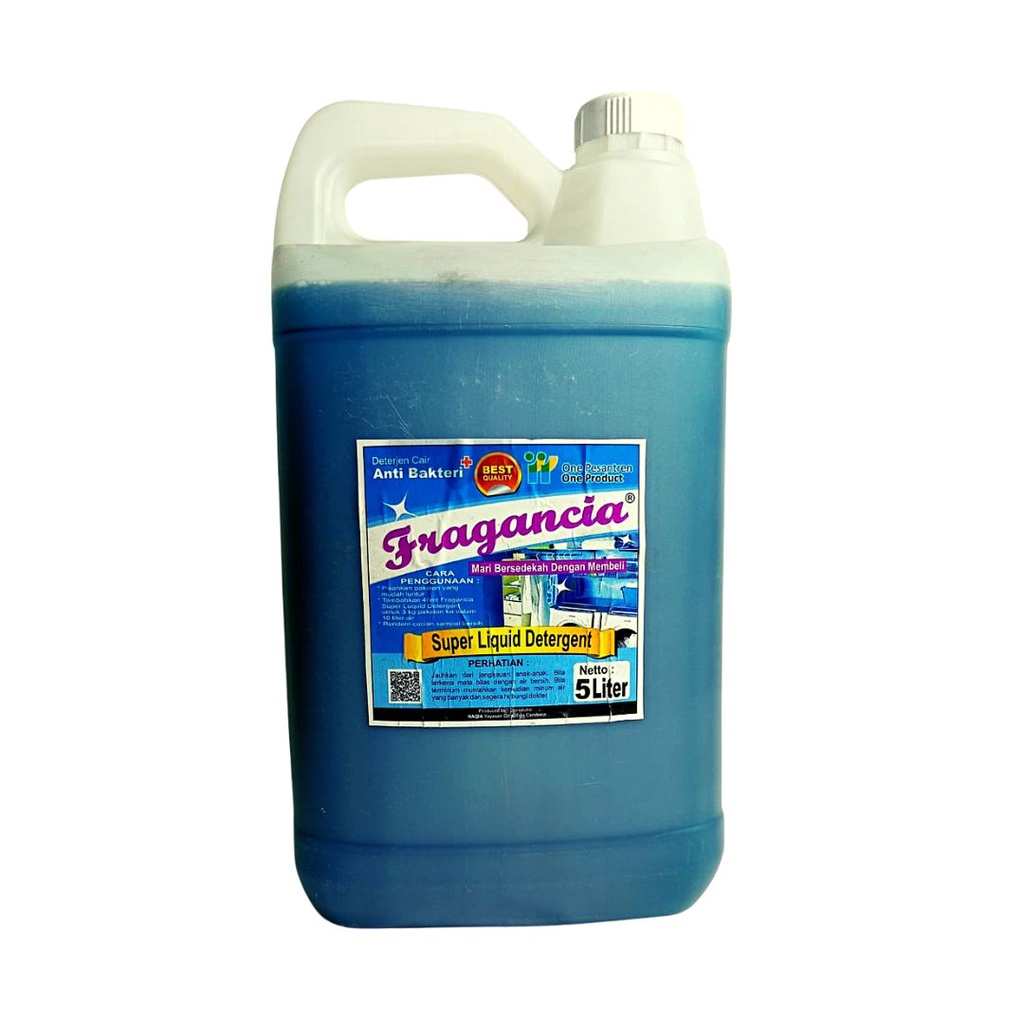 Jual Fragancia Super Liquid Detergent Sabun Cuci Pakaian Baju Cair 5 ...