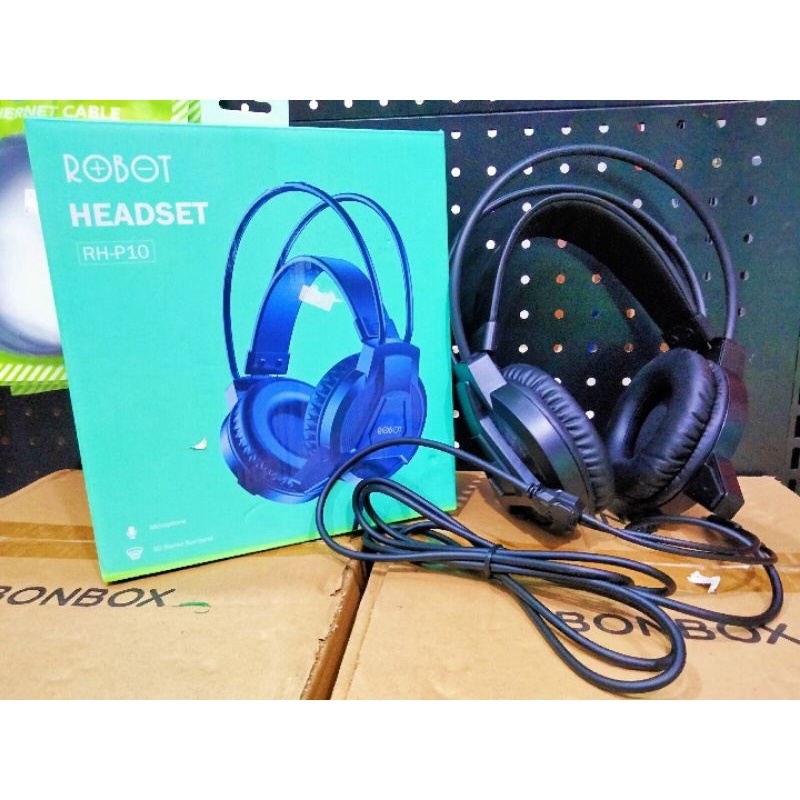 Jual ROBOT HEADSET GAMING RH-P10 SURROUND SOUND | Shopee Indonesia