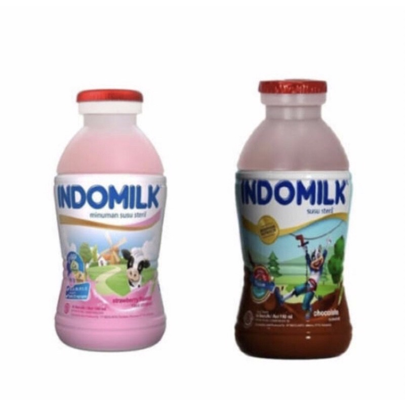 Jual Susu indomilk 190 ml 1 dus @24 botol | Shopee Indonesia