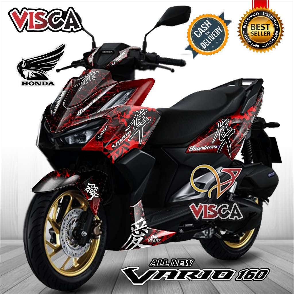 Jual (COD) Decal Vario 160 New 2022 - 2023 Full Body Stiker Vario 160 ...