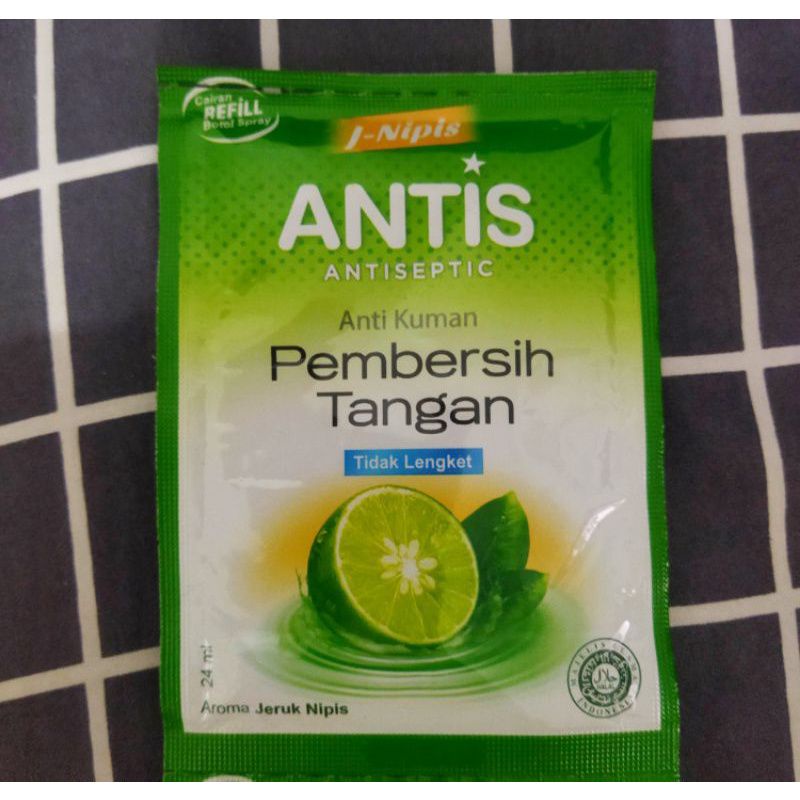 Jual Pembersih Tangan Antis Sachet Jeruk Nipis Refill Anti Septic Hand ...