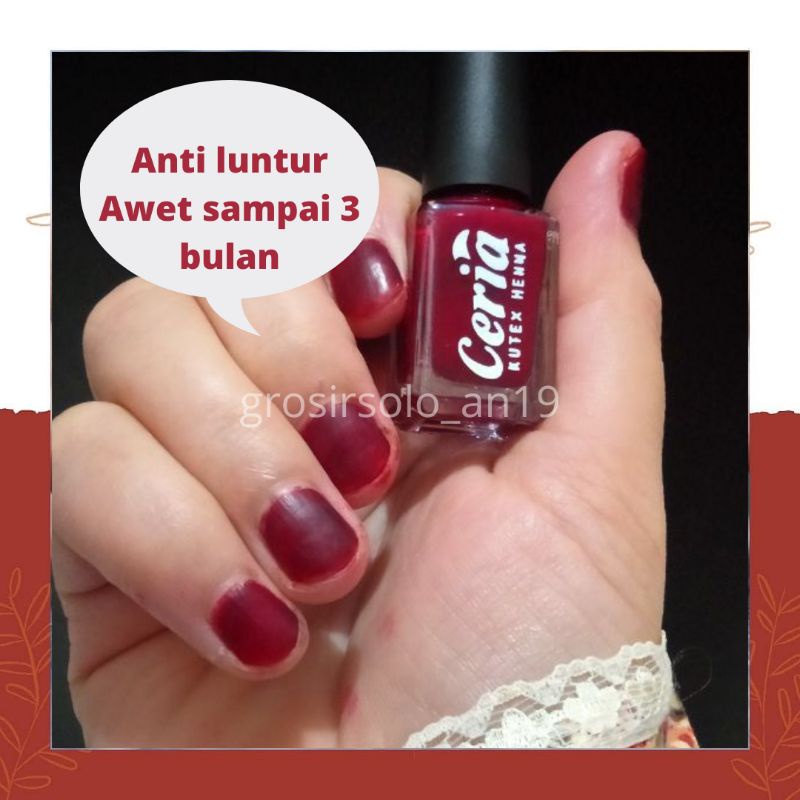 Jual CERIA KUTEX HENNA / KUTEK HALAL SAH SHOLAT / KUTEK MUSLIMAH ...