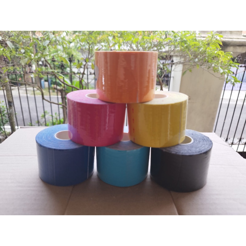 Jual Kinesio Tape / Tapping / Kinesiology Tape 5CM x 1M TERMURAH BUKAN ...