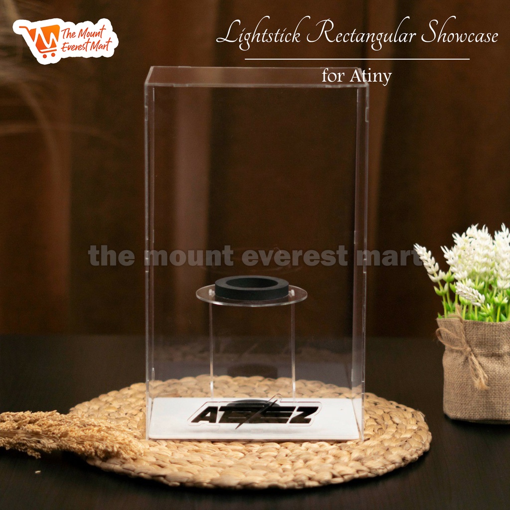 Jual Acrylic Showcase - Box Standing Lightstick K-pop untuk Ateez Atiny ...