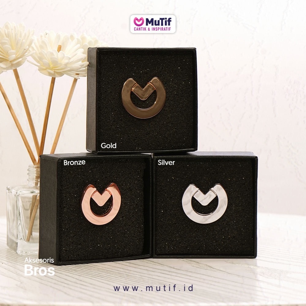 Jual MUTIF | Bros Logo Mutif Gold | Bros Logo Mutif Rosegold | Bros ...