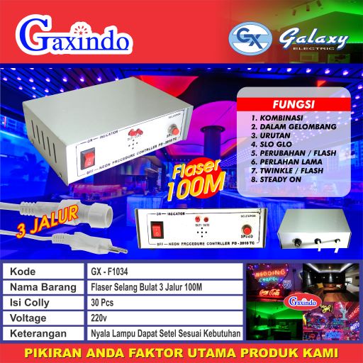 Jual SOCKET FLASER LED STRIP RGB ADAPTOR MULTI SMD 5050 LAMPU SELANG BULAT 3 JALUR F1034 ADAPTOR ...