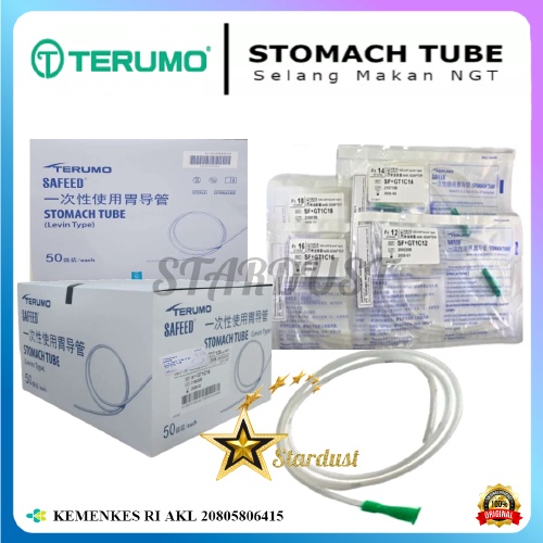 Jual NGT Terumo - Stomach Tube Silicone FR 12, 14, 16, 18 - NGT Stomach ...