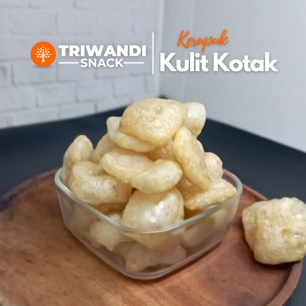 Jual Kerupuk kulit kotak kerupuk dorokdok 50 - 100 gr TRIWANDI SNACK ...