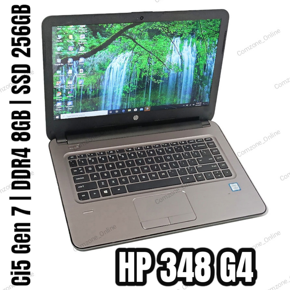Jual Laptop HP 348 G4 Core i5 Gen 7 DDR4 8GB SSD 256GB Second Murah ...