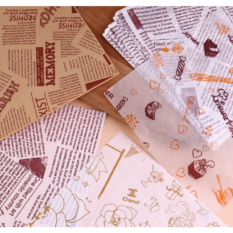 Jual Alas Nasi Bento,Baking Paper Motif | Shopee Indonesia