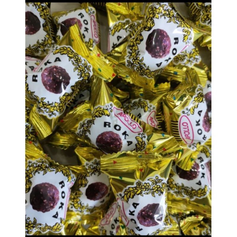 Jual Coklat Roka Apollo / Apollo Roka isi 50pcs | Shopee Indonesia