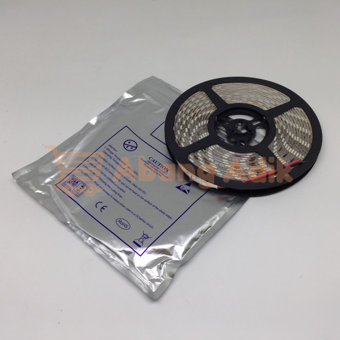 Jual LED strip 5050 12v IP44 Outdoor Waterproof Lampu Ledstrip 5m 5 ...