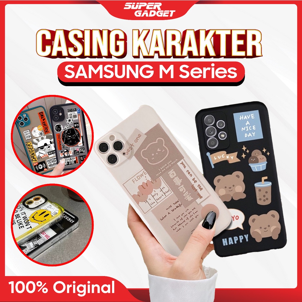 Jual Case Karakter Samsung Galaxy A03 A03s M12 M23 M33 M53 Casing Softcase Hardcase Kesing ...