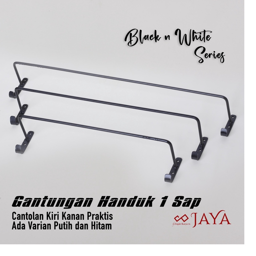 Jual Gantungan 1 Sap Handuk Hanger Tempel Dinding Hook Multifungsi ...