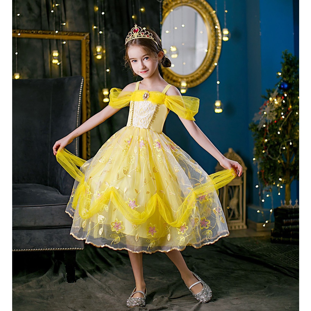 Jual Fairyland | Kostum Ultah Princess Putri Belle Beauty and The Beast ...
