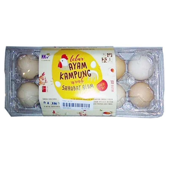Jual Telur Ayam Kampung Arab 10's Pack | Shopee Indonesia