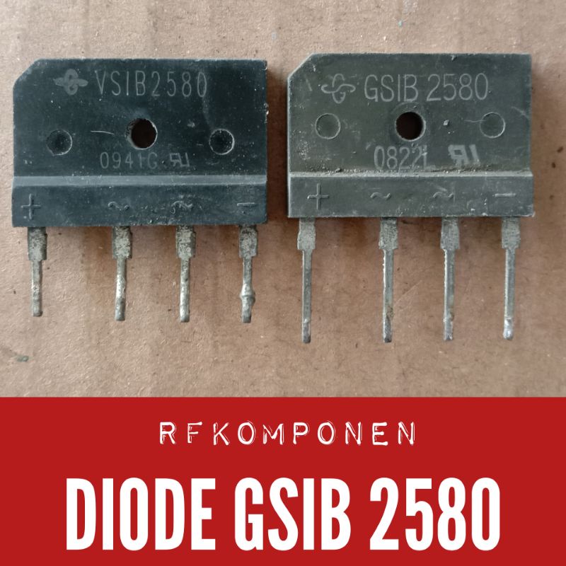 Jual DIODE SISIR GSIB 2580 (25A 800V) | Shopee Indonesia