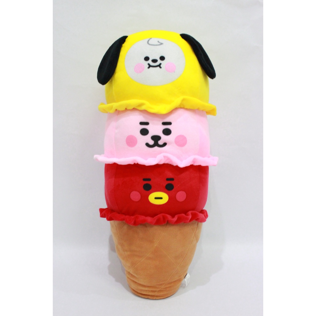Jual CBT Bantal Boba Ice Cream Cone 3 Susun Warna Warni | Shopee Indonesia
