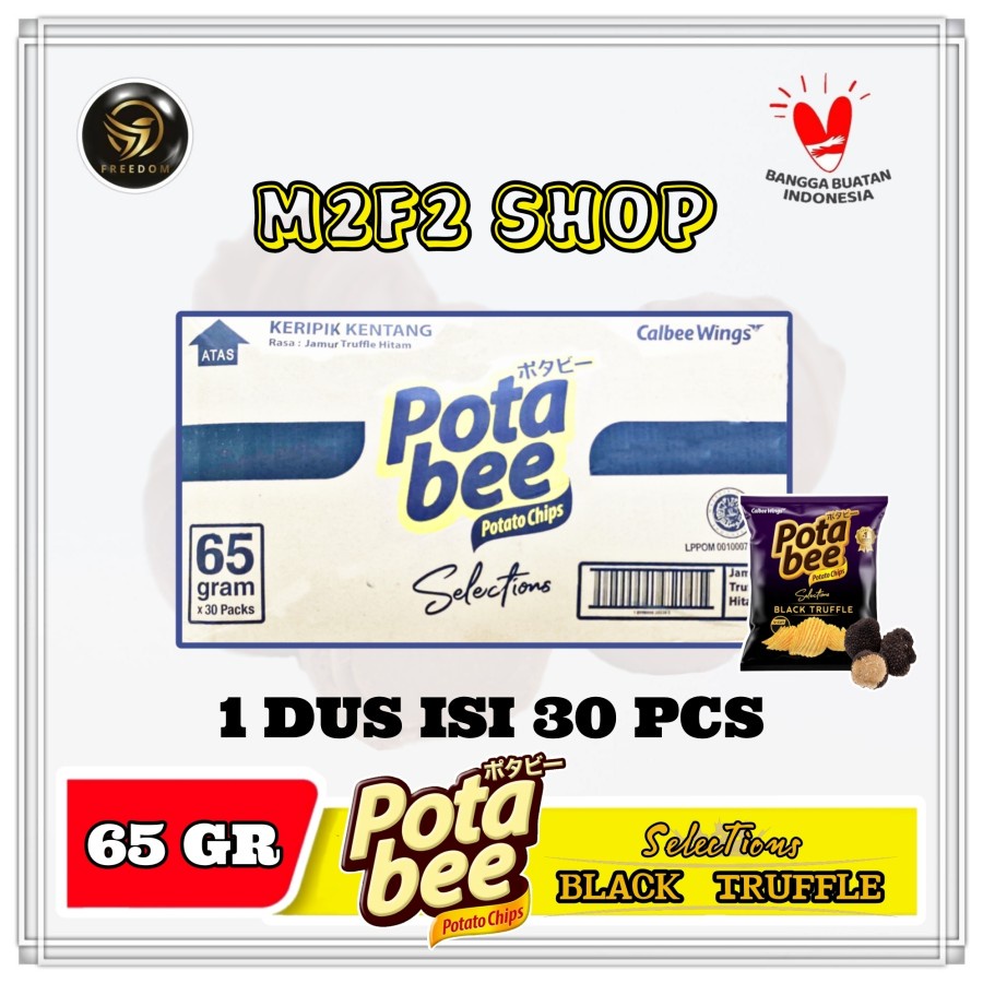 Jual Keripik Kentang Potabee Selection Black Truffle - 65 gr (Kemasan ...