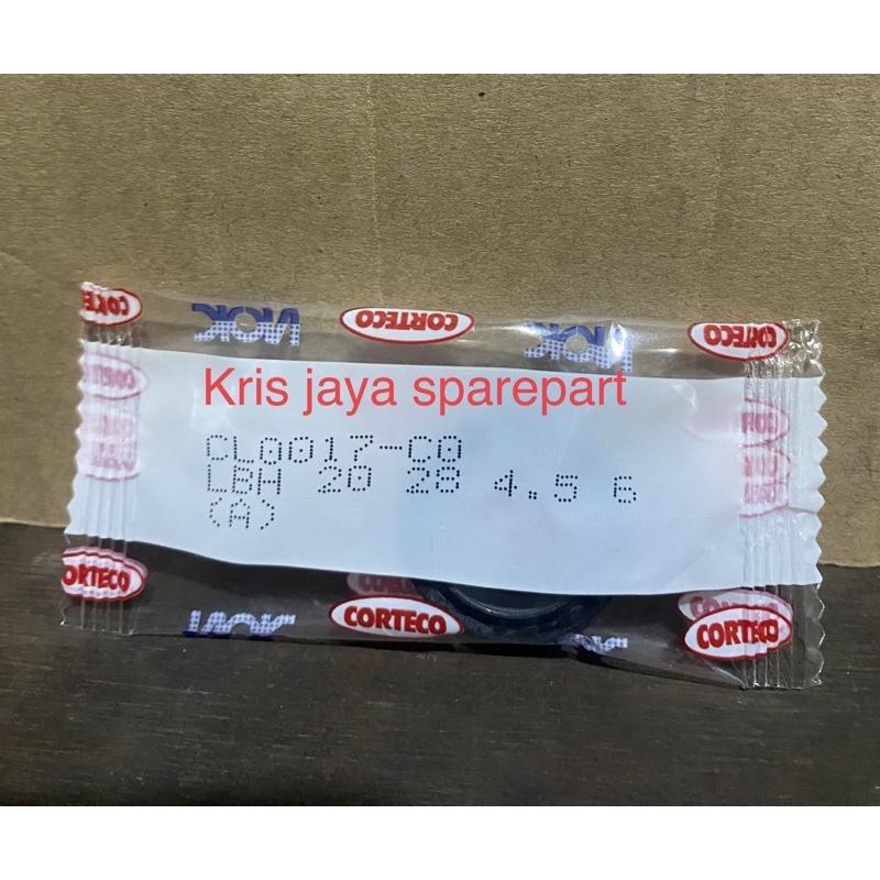 Jual Oil seal seri LBH 20 28 4,5 /6 Merk nok corteco | Shopee Indonesia