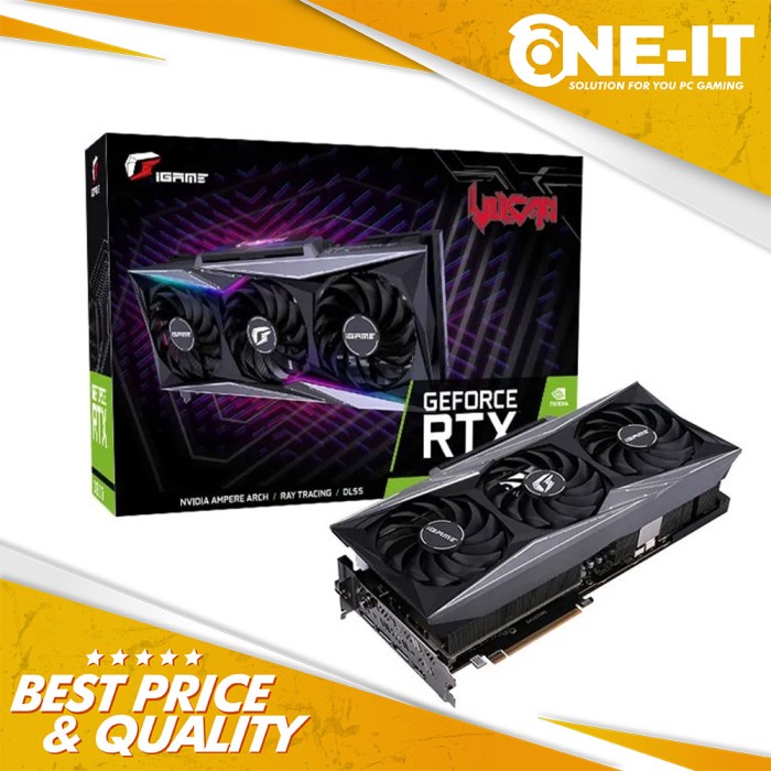 Jual VGA Colorful iGame GeForce RTX 3090 Ti Vulcan OC-V 24G 24GB GDDR6X ...