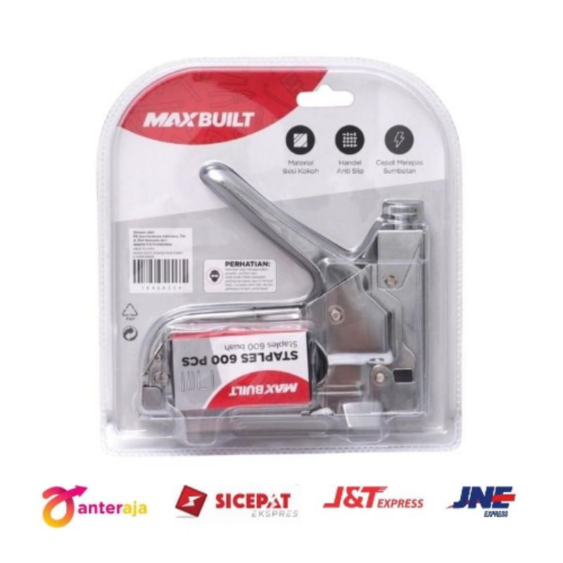 Jual MAXB STAPLER TEMBAK 3 IN 1 STAPLES STAPEL STEPLER TEMBOK KAYU ...
